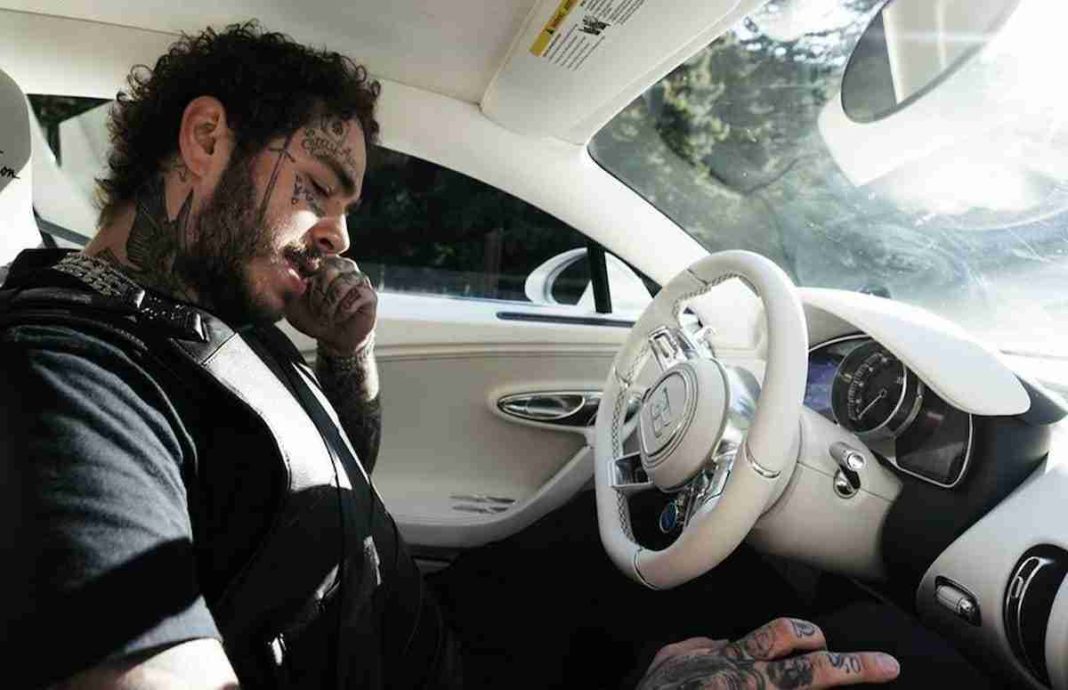 Bugatti Chiron: Post Malone coloca seu supercarro personalizado de R ...
