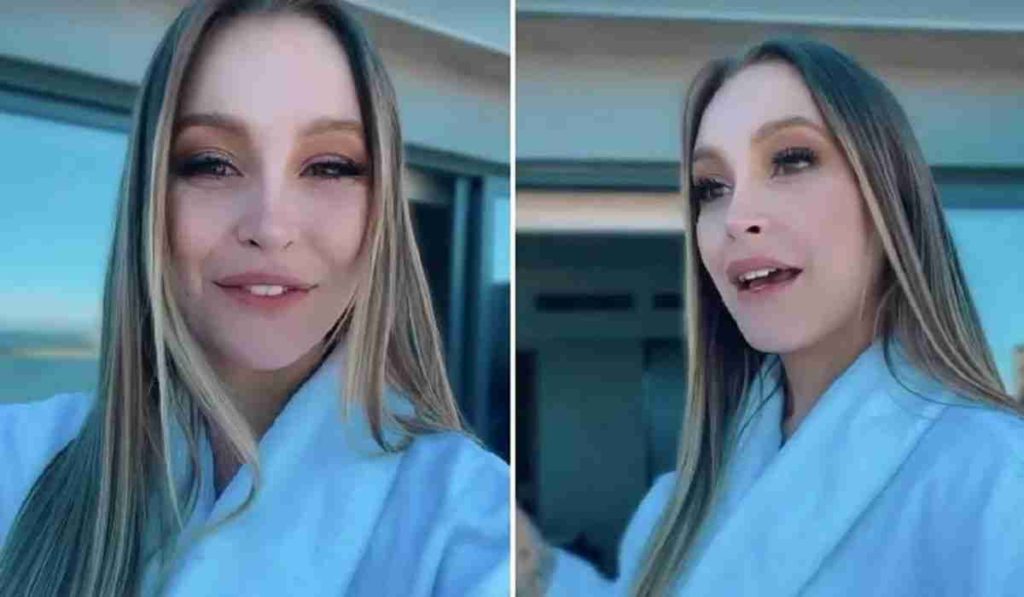 Carla Diaz viaja ao Uruguai para acompanhar o casamento do pai