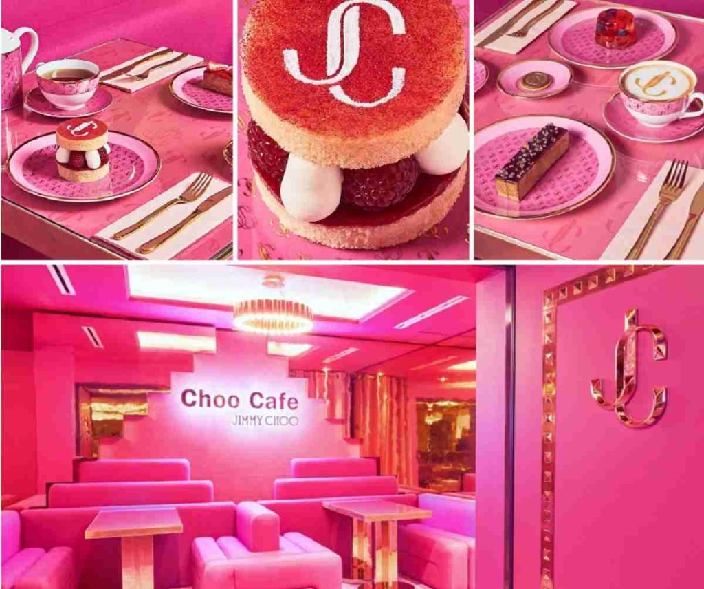 Tudo pink: Jimmy Choo inaugura café instagramável na Harrods – SDT