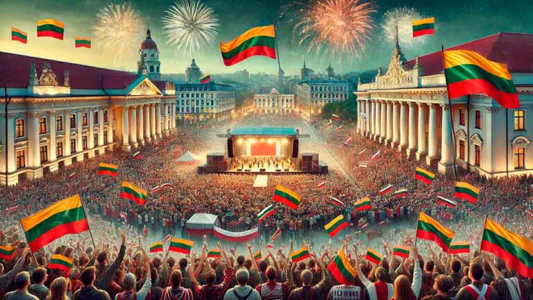 Lithuania Celebrates 35 Years of Independence with Tributes and ...